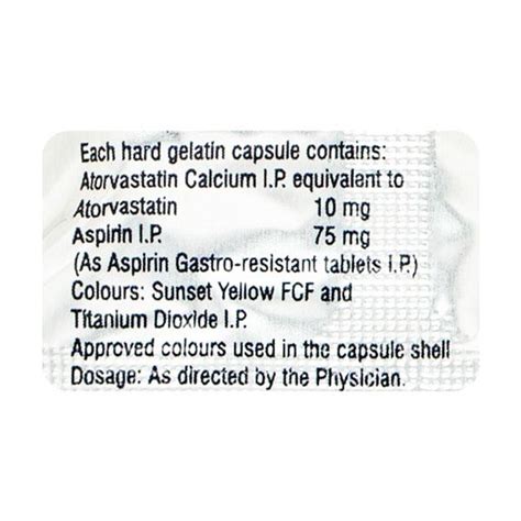 Buy Biotor Asp 10 Capsule 10s Online At Upto 25 Off Netmeds