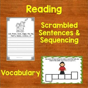 Jack And The Beanstalk Liteacy Math Science Grades 2 3 TPT