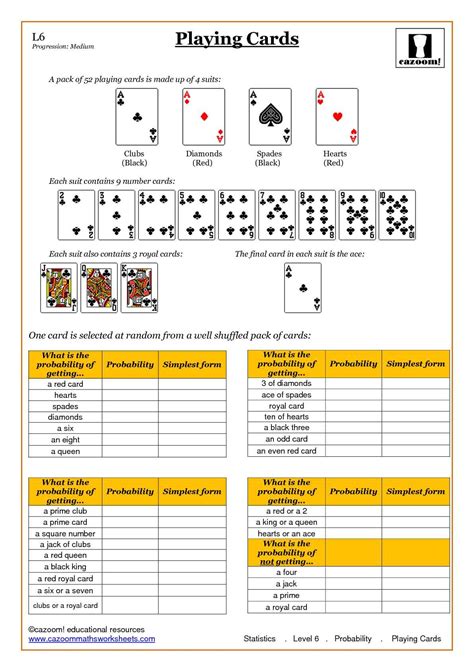 Statistics And Probability Worksheets Printable Word Searches