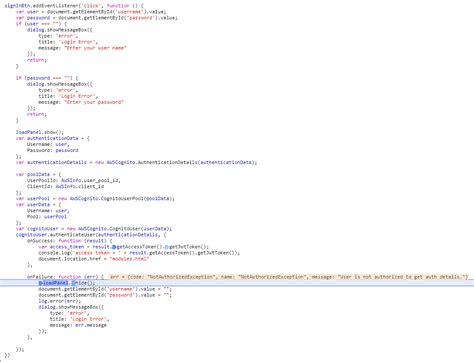 Cognito User Is Not Authorized To Get Auth Details · Issue 3238 · Aws Amplifyamplify Js · Github