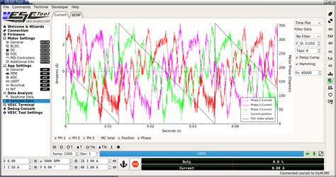 Getting Big Motor To Pass Detection VESC Project