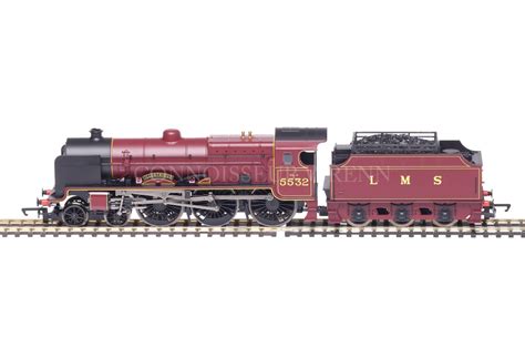 Hornby Patriot Class Illustrious 4 6 0 Lms Maroon Running No 5532