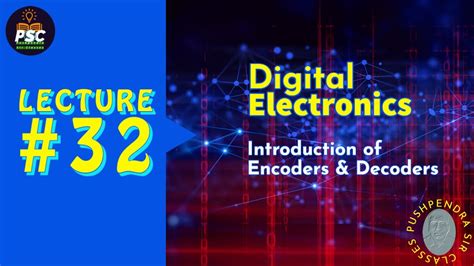 Introduction Of Encoders And Decoders Youtube