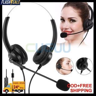Usb Headset Noise Cancellation Usb Call Center Headphone With Microphone Mic Noise Cancelling