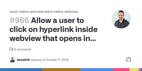 Allow A User To Click On Hyperlink Inside Webview That Opens In Separate Os Browser · Issue 966