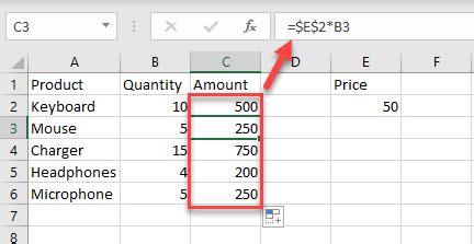 How To Copy And Paste Exact Formula In Excel Google Sheets Automate Excel
