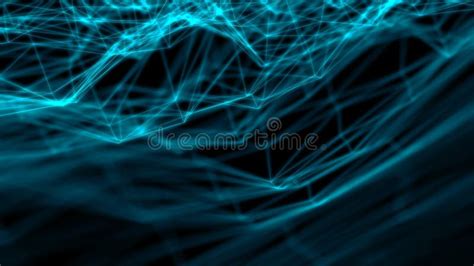 Computer Network Fiber In Cyberspace Abstract Concept Stock Illustration Illustration Of Fibre