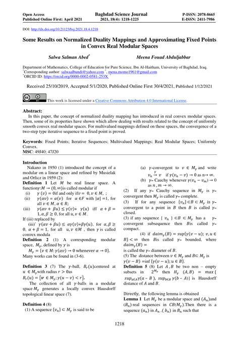 Pdf Some Results On Normalized Duality Mappings And Approximating Fixed Points In Convex Real