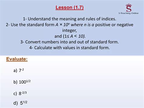 Chapter 1 Numbers Igcse Part 2 Pdf