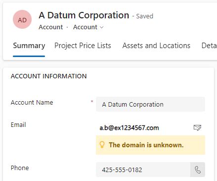 Power Apps Smart Email Address Validation Dynamics Chronicles