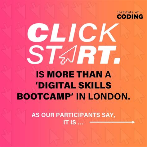 institute of coding on linkedin clickstart freecourses
