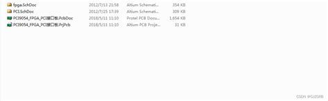 基于pci9054芯片e2c5q208 Fpga Pci接口控制卡硬件（原理图pcb）工程文件pcie卡 Pcb文件 Csdn博客