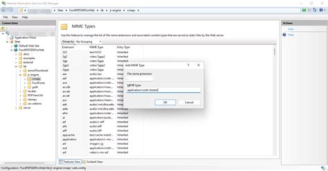 How To Configure Mime Types In Iis Foxit Pdf Sdk