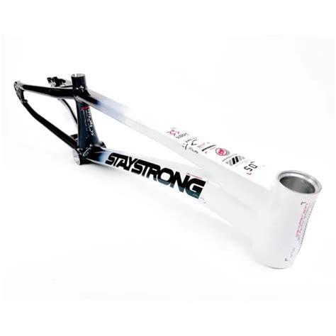 Stay Strong V5 Pro Xl Race Frame Black White Disc Version Snap Performance Cycling