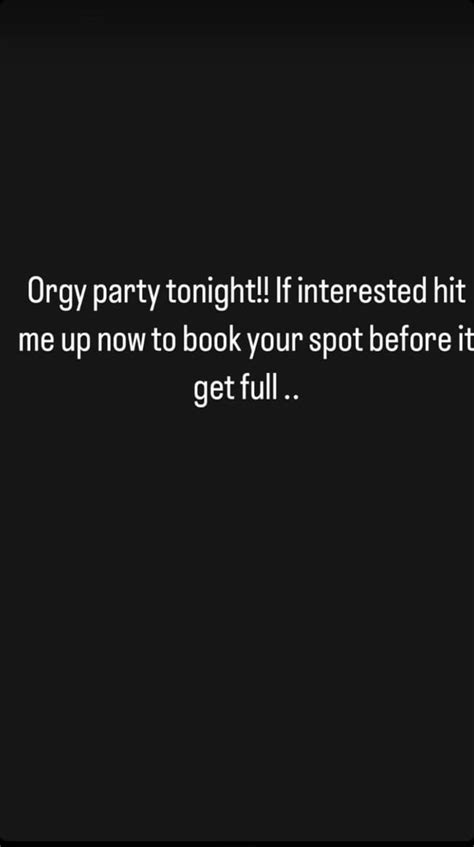 Orgy Party Rgreenville