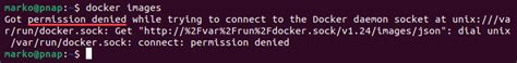 Troubleshooting Dial Unix Varrundockersock Connect Permission Denied Error