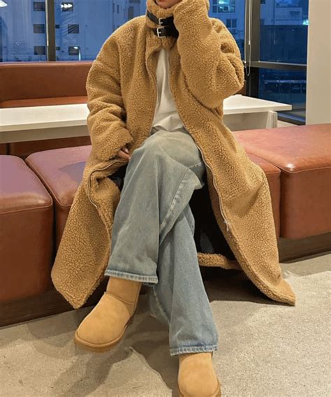 소량 당일출고이번주까지 할인 남녀공용 누빔안감 양털 후리스 점퍼 자켓 플리스 버클 하이넥 뽀글이자켓 겨울 롱 무스탕 코트 에이블리