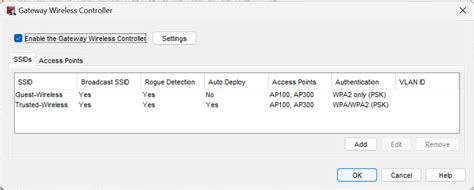 Configure Watchguard Ap Ssids