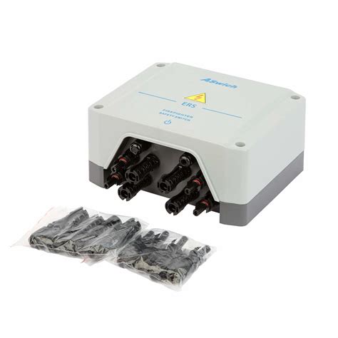 pv array level rapid shutdown 6 8 strings isolation firefighter safety switch rapid shut down