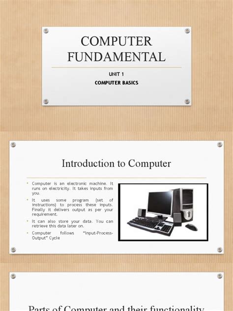 Computer Basics Pdf Computer Keyboard Inputoutput