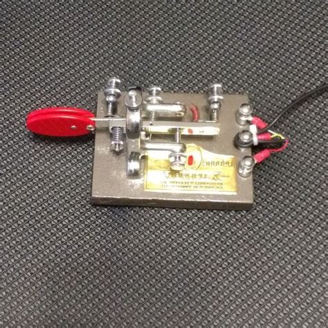 Vibroplex Vibrokeyer Morse Code Cw Bug Key Sn 388820 1979 • 99 00 Morse Code Coding Morse
