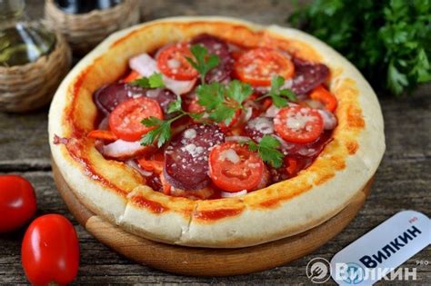 Пышное тесто для пиццы дрожжевое рецепт с фото пошагово