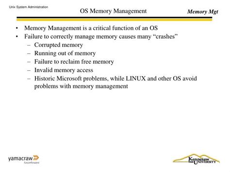 PPT OS Memory Management PowerPoint Presentation Free Download ID