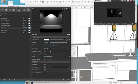 Unable To Get Spot Lights Working In Vray V Ray For SketchUp SketchUp Community