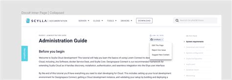 Collapsible Navigation · Issue 193 · Scylladbsphinx Scylladb Theme · Github
