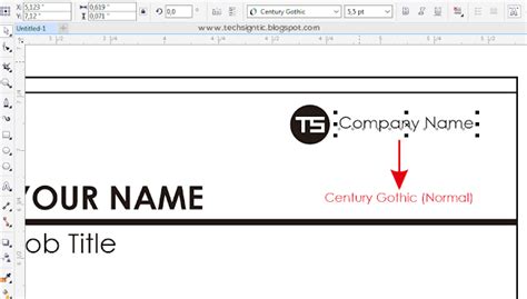 Tutorial Membuat Kartu Nama Di CorelDraw X7 TechSigntic