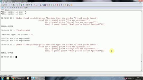 common lisp tips 10 coding some exercises using cond youtube