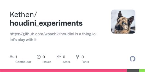 GitHub Kethen Houdini Experiments Https Github Woachk Houdini