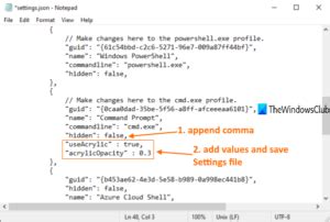 How To Enable Transparent Background In Windows Terminal