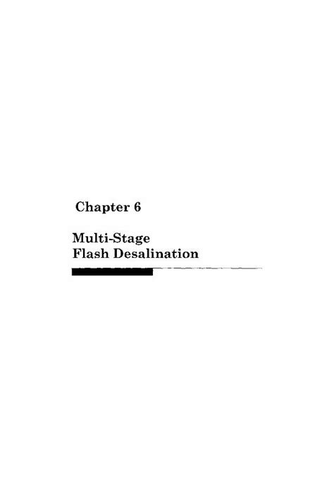 Pdf Multi Stage Flash Desalination Dokumentips