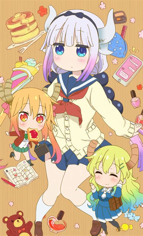 Wallpaper Anime Girls Kobayashi San Chi No Maid Dragon Tohru
