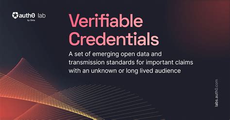 Auth0 Lab Verifiable Credentials
