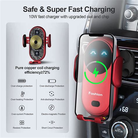 HOT SALE Smart Car Wireless Charger Phone Holder Lulunami