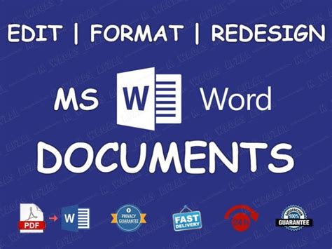 Create Edit Format And Design Microsoft Word Documents By Nganguyen Fiverr
