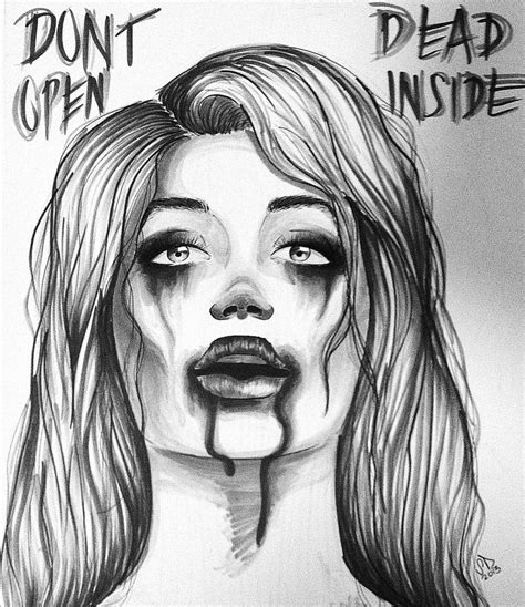 Dead Inside By Simisketches On Deviantart