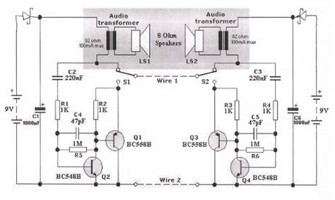 Intercom With Two Stations Hard Wired Page Electronics Forum Circuits Projects And
