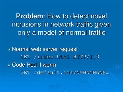 Ppt Learning Rules For Anomaly Detection Of Hostile Network Traffic Powerpoint Presentation