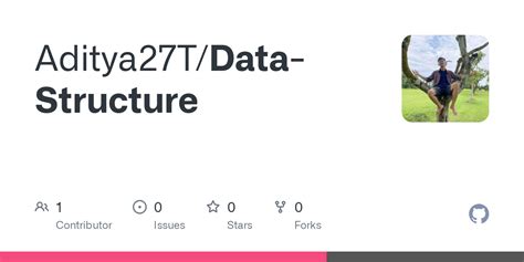 GitHub Aditya T Data Structure