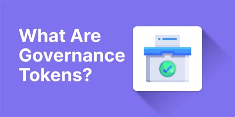What Are Governance Tokens And Why Do They Matter Coingecko