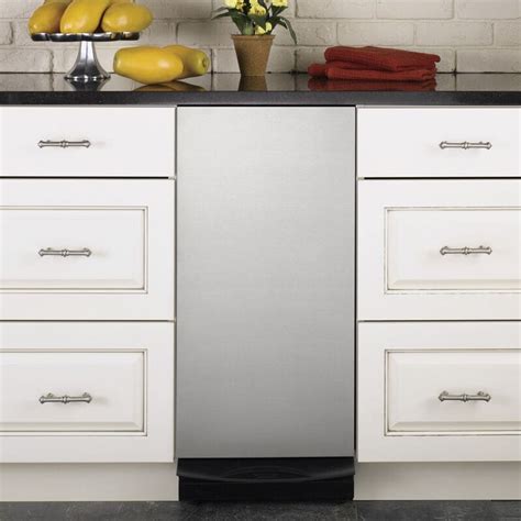 Ge 15 In Built In Trash Compactor Stainless Steel Pc Richard And Son