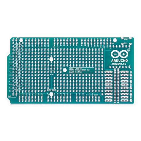 Arduino Prototyping Shield Pcb For Arduino Mega Robotshop