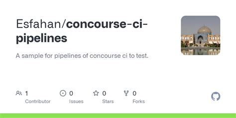 Github Esfahanconcourse Ci Pipelines A Sample For Pipelines Of