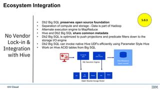 Ibm Db2 Big Sql PDF Databases Computer Software And Applications