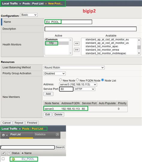 F5 Gslb Configuration Example 2