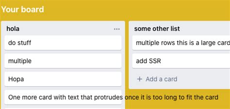 Examples Waspello Text Protrudes Out Of The Card When Too Long To Fit
