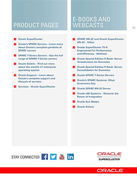 Oracle Supercluster E Book